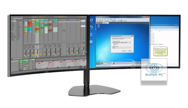 Multi-Monitor Tips and Tricks: SUPER PC | Two Display Computer and ...