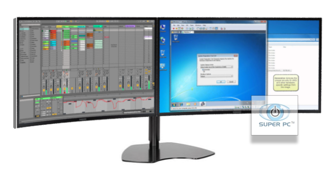 Multi-Monitor Tips and Tricks: SUPER PC | Two Display Computer and ...