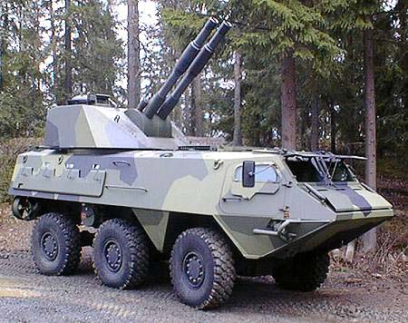 AMOS SAMOHODNI MINOBACAČ 120 mm