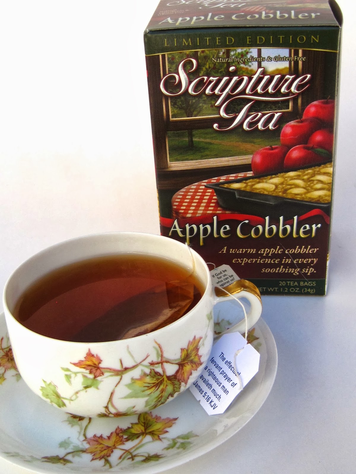Tea With Friends: Apple Cobbler Scripture Tea
