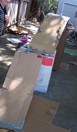 504 Main by Holly Lefevre: EASY Summer Fun: How to Build A Cardboard Bridge