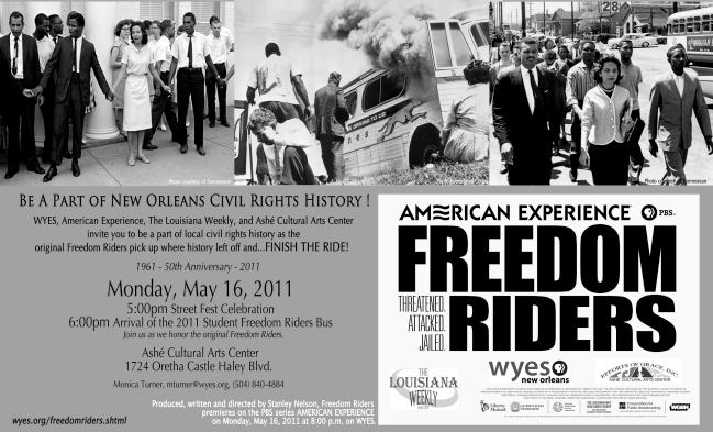 Ashé Cultural Arts Center Blog: Freedom Riders of the 1960s "Finish the ...