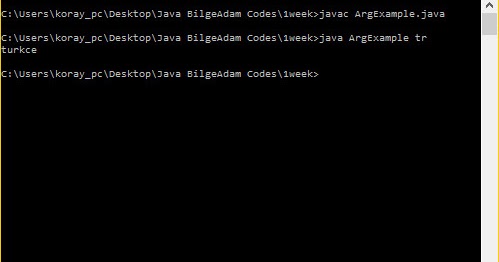 KORAY KARA: JAVA DIARY - 2
