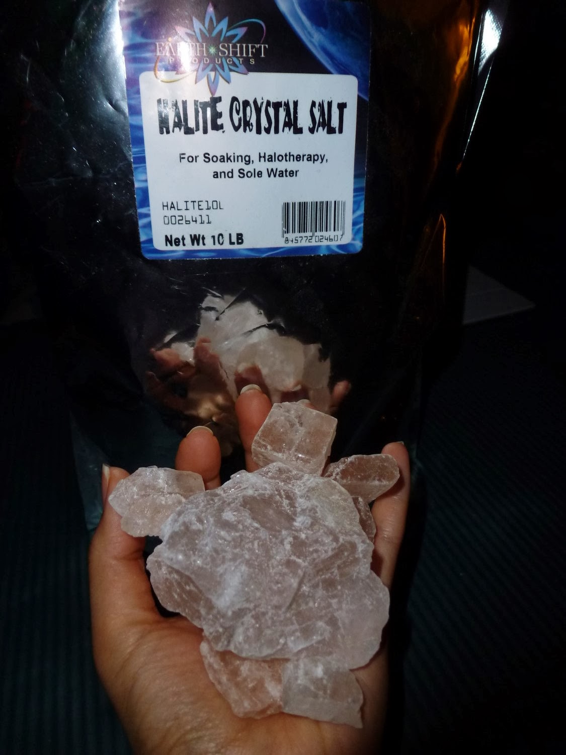 Anita's Health Blog: Ancient Ocean Halite crystal salt