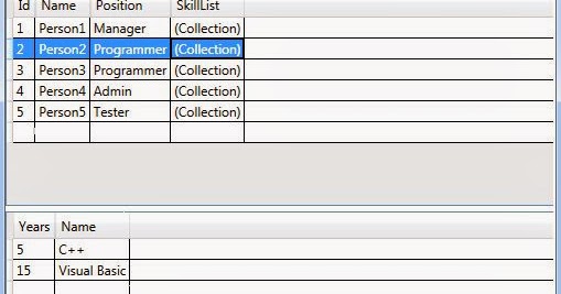 WPF Tutorial: Master detail DataGrid example with code behind