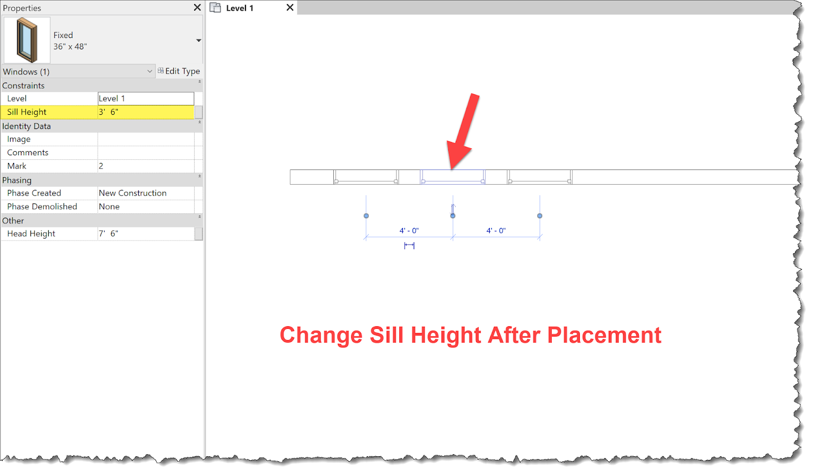 BIM Chapters: Resetting A Default Instance Parameter in Revit