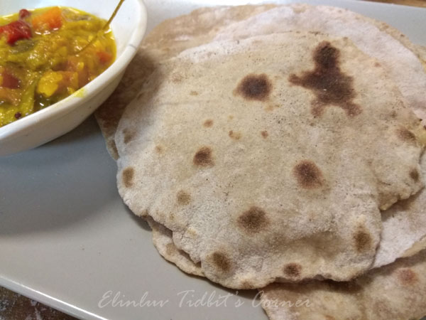 Elinluv's Tidbits Corner: Dhal Curry And Soft Chapati