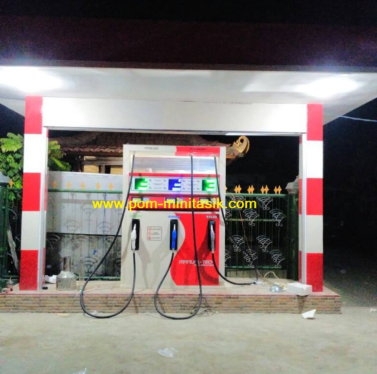 Harga Jual Pom Mini Digital Rakitan Tiga Nozzle dengan Alat Ukur ...