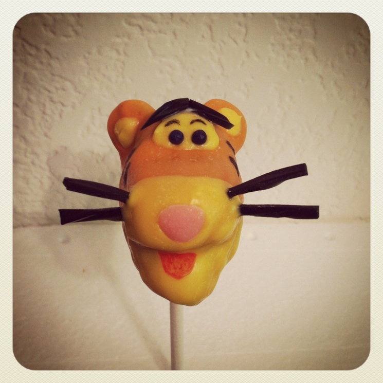 vypassetti cake pops: Tigger