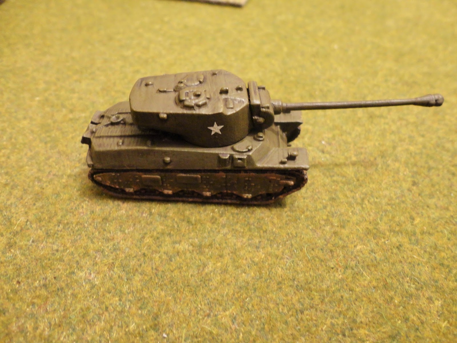 10/ 12mm WW2 and 6mm Napoleonic gaming: US M6A2E1 Heavy tank