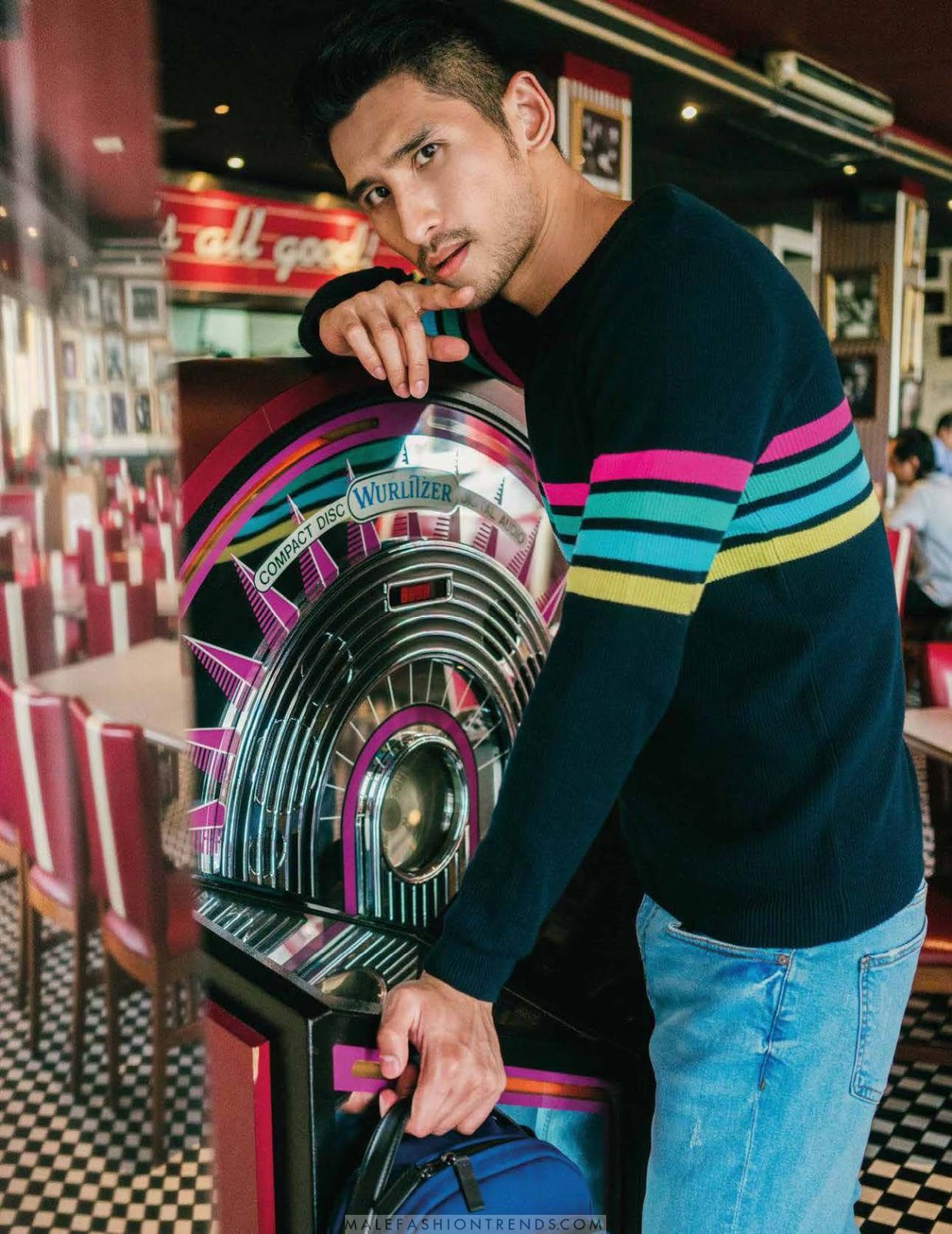 Julius Ryan Karsten para DA MAN Magazine por Andre Wiredja