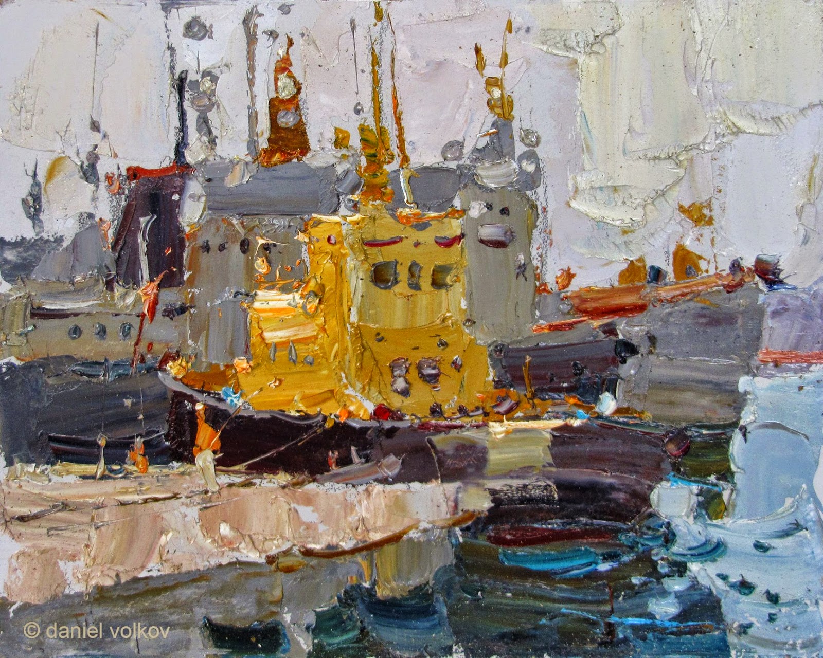 Daniil Volkov, 1974 | Abstract Plein Air painter | Tutt'Art@ | Pittura ...