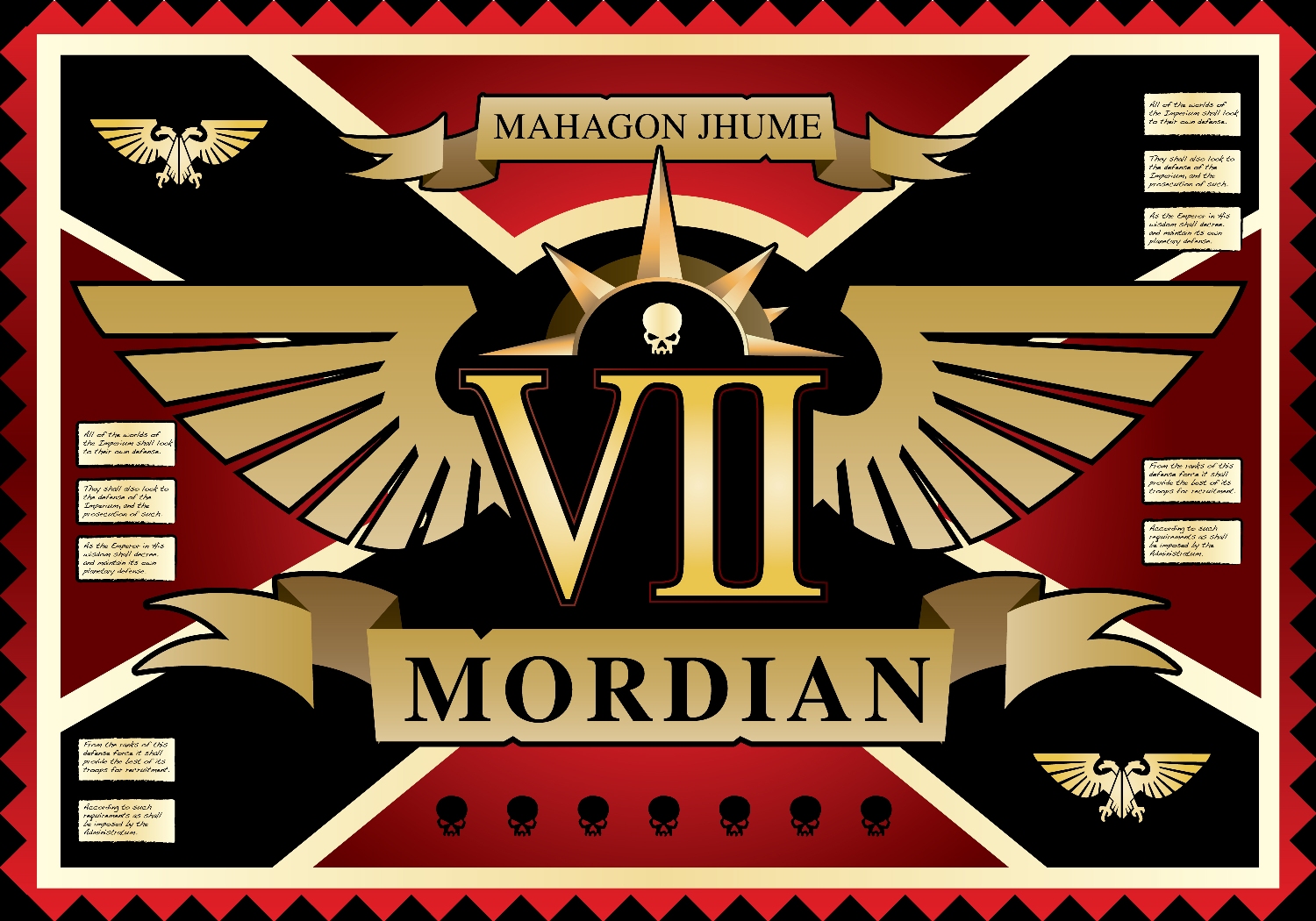 Mordian 7th Regiment: The Praetorian Project - Leviathan banner