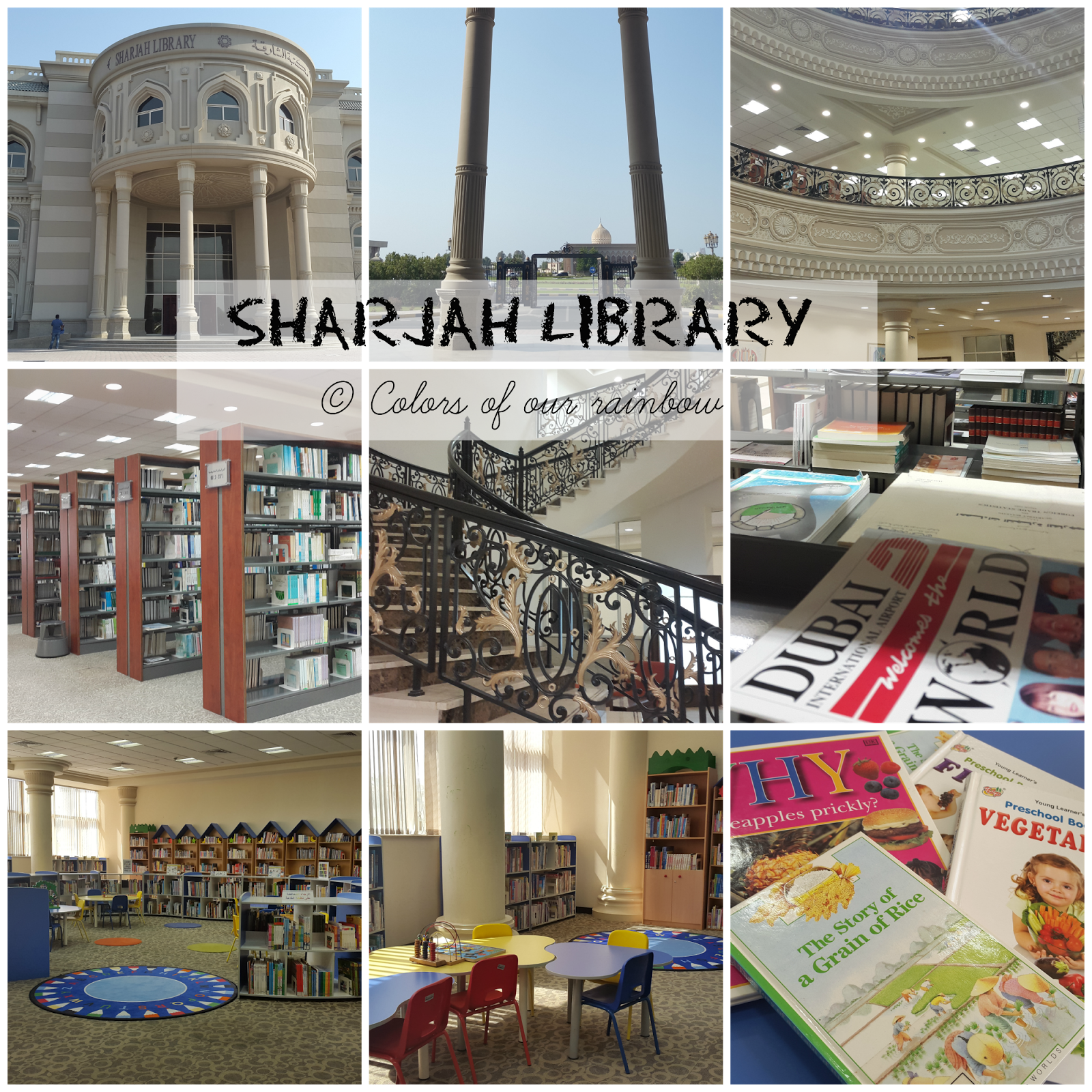 Colors of our Rainbow: The Love of Books:SHARJAH LIBRARY