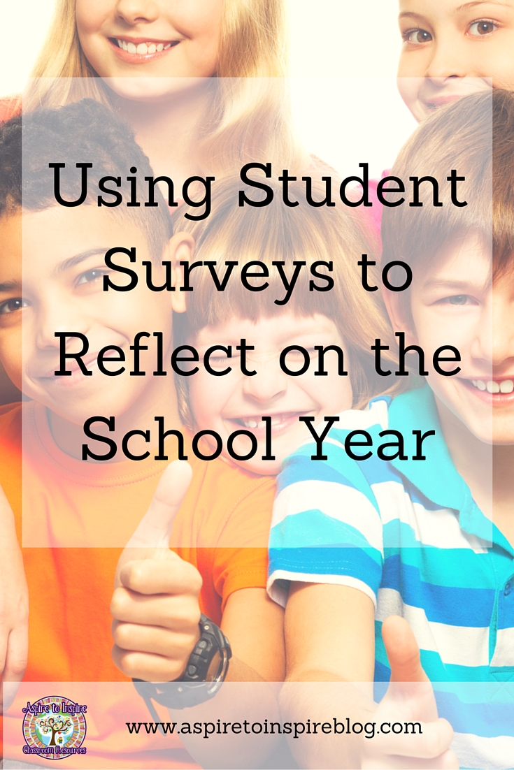 Aspire to Inspire Classroom Resources: Using Student Surveys to Reflect ...