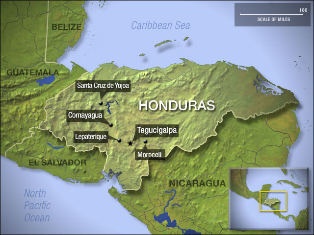 orAção: Tema: Ore por Honduras