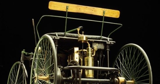 1/24 Diecast miniaturas: Benz Patent Motorwagen 1886 1:24