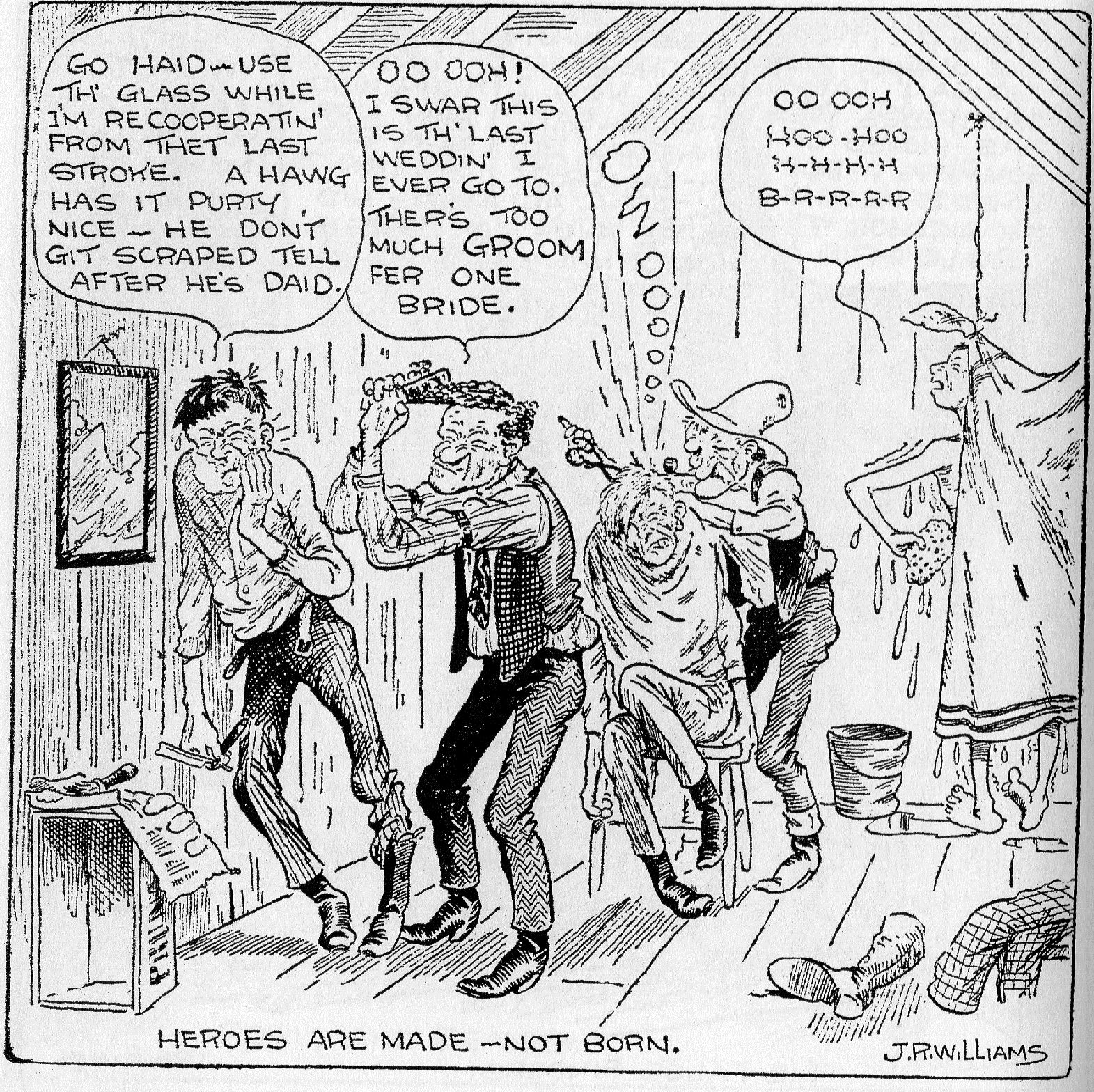 The Blog Fodder: Out Our Way by J.R. Williams - Cowboys