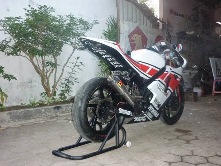 Yamaha Vixion Modif Ban Besar | Foto Modifikasi Motor Terbaru