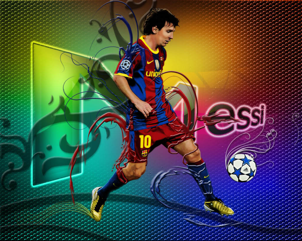 top footballer wallpaper: Lionel Messi HQ Collection Barcelona Jersey
