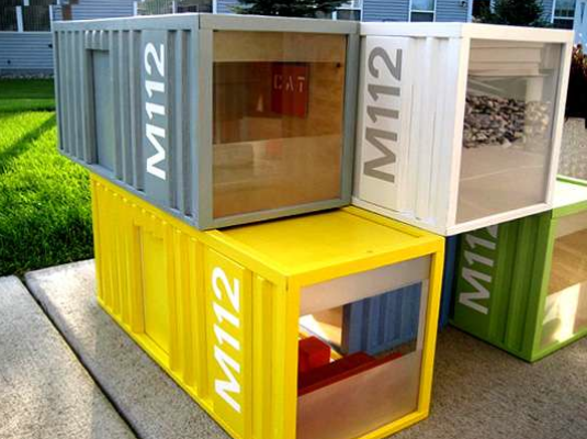 Relaxshacks.com: THE SMALLEST Shipping Container Homes You'll Ever See!