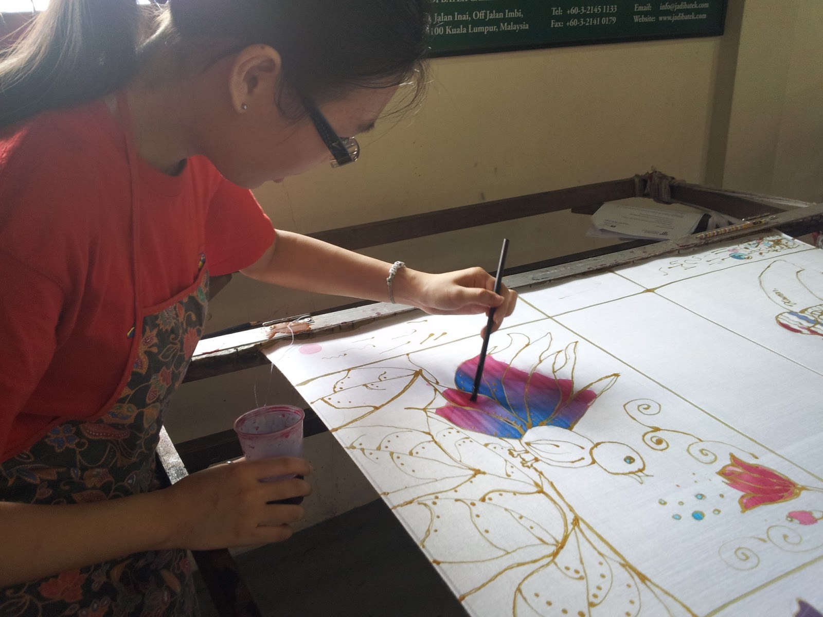 Contextual Study & 2D Design ( SY ): Batik