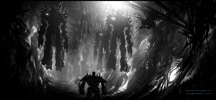 Transformers News: George Hull DOTM Concept Art