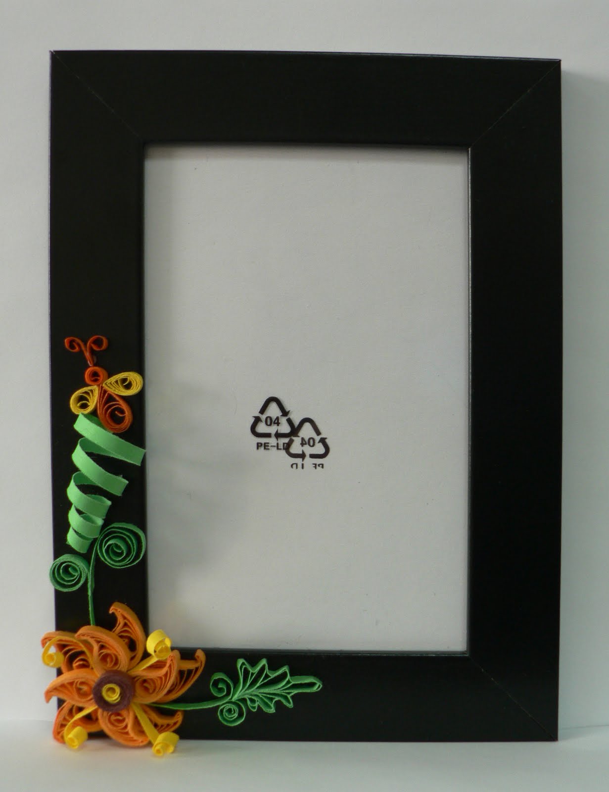 original paper decor: Rame foto decorate manual