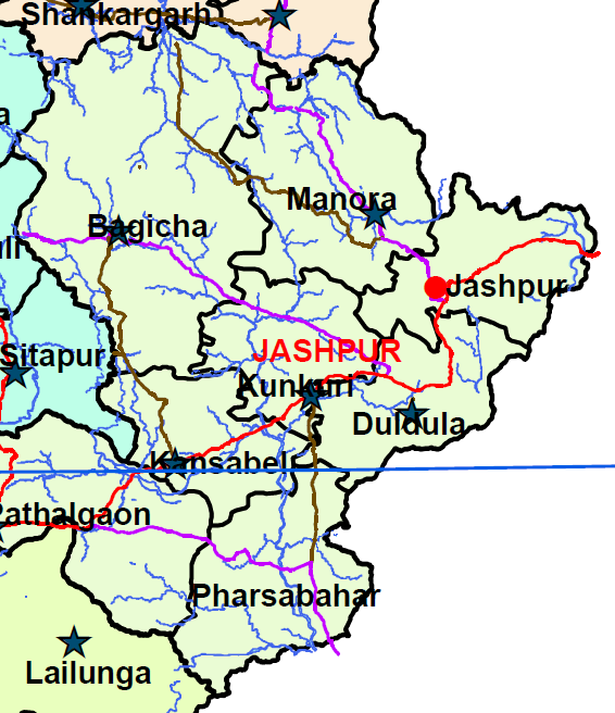 Chhattisgarh : Exp CG: Rajpuri Waterfall bagicha, Jashpur District ...