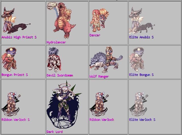 Ragnarok Online : Valkyrie Uprising Mercenary evolution chart !!! Part ...