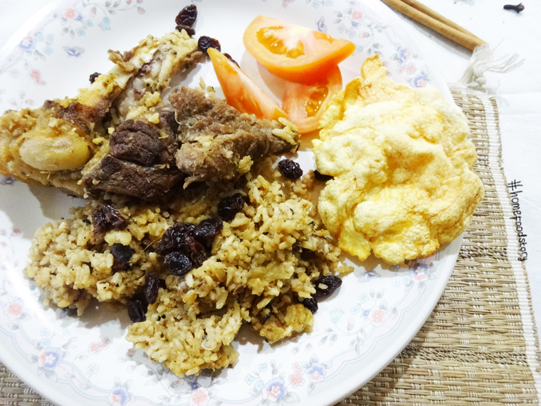Homefood Story: Nasi Kebuli Kambing (Goat Kebuli Rice)