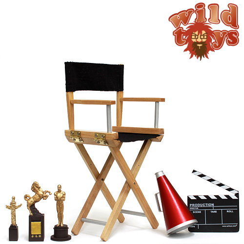 Wild Toys 1/6 Director Chair & Accessories Set | 我的12吋世界