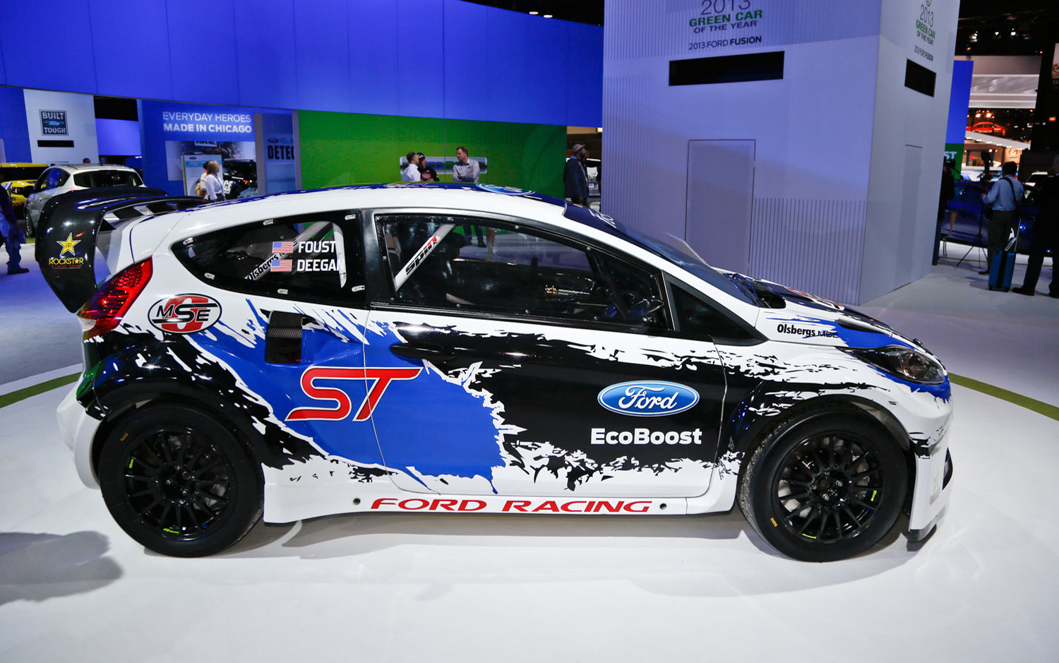Cars Model 2013 2014: Ford Fiesta ST RallyCross Car, Ken Block-Modified ...