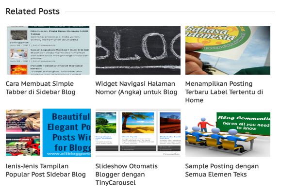 Cara Membuat Related Post di Bawah Postingan Blog » Romeltea Online