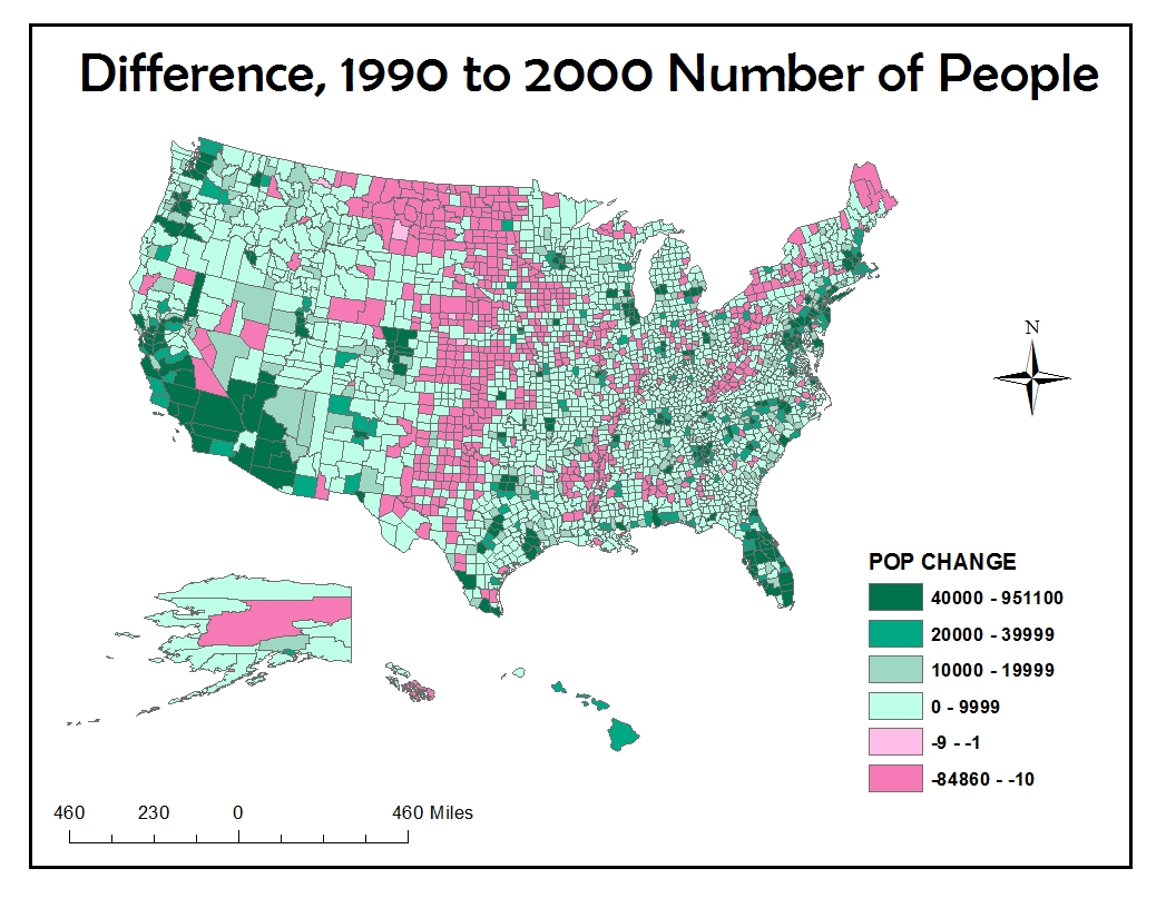 Drea's Labs for Geog7: Mapping Census Year 2000