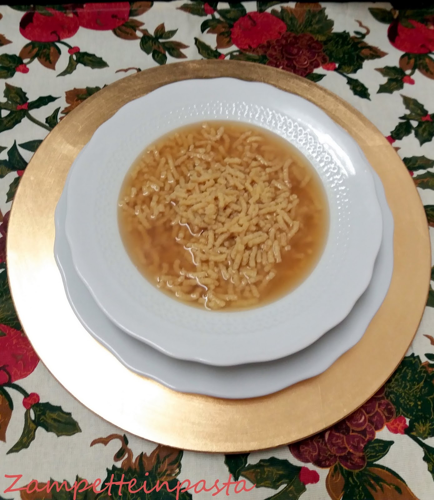 PASSATELLI IN BRODO | ZAMPETTE IN PASTA