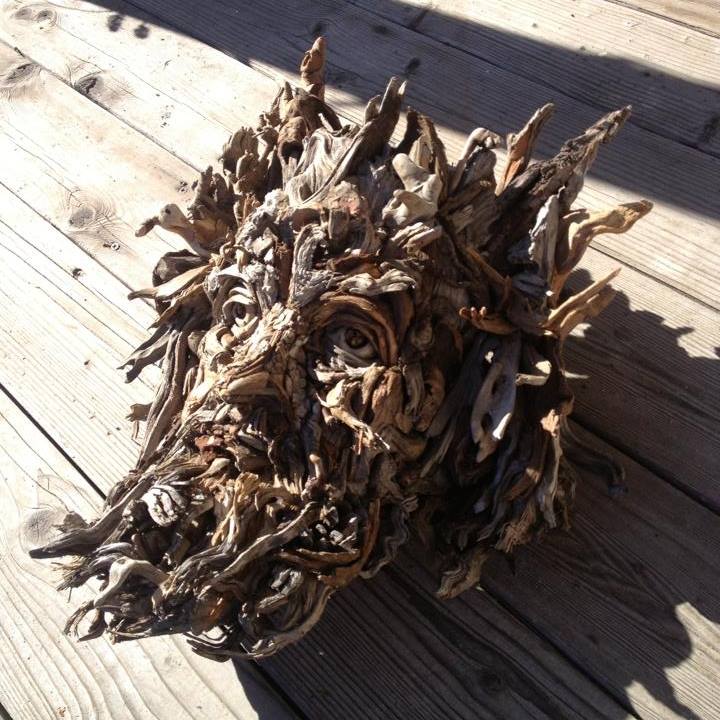 Driftwood art, found wood sculpture: Eyevan Tumbleweed's Driftwood and ...