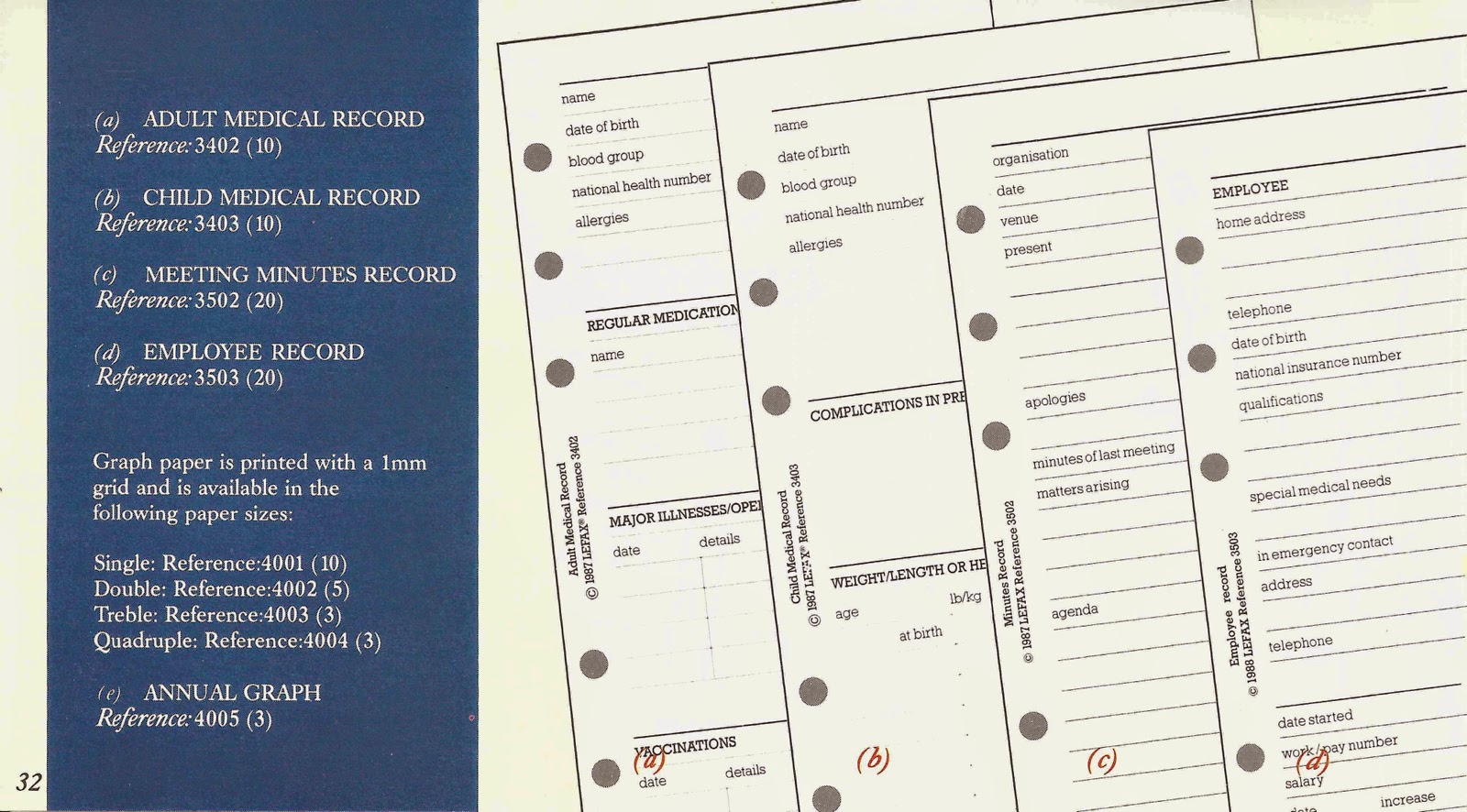 Philofaxy: Lefax 1992 Full Catalogue