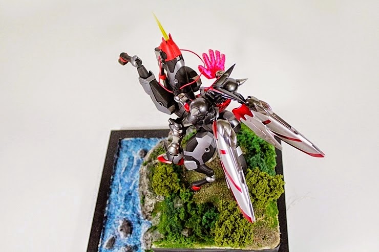 Gundam Family: HGUC 1/144 Master Gundam + Fuunsaiki Diorama Custom Build