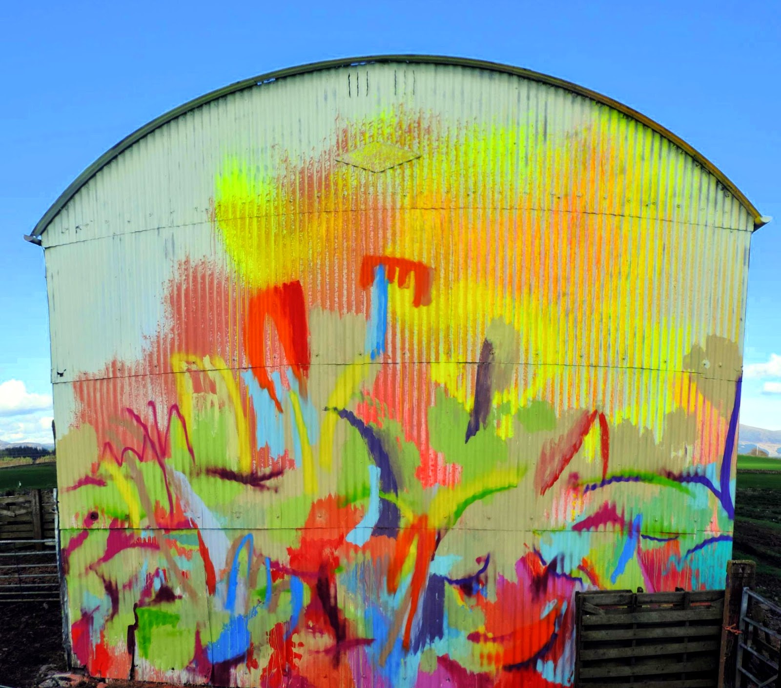 The Glebe Blog: The Penwhirn Reservoir, Pheasants and the Rural Mural ...