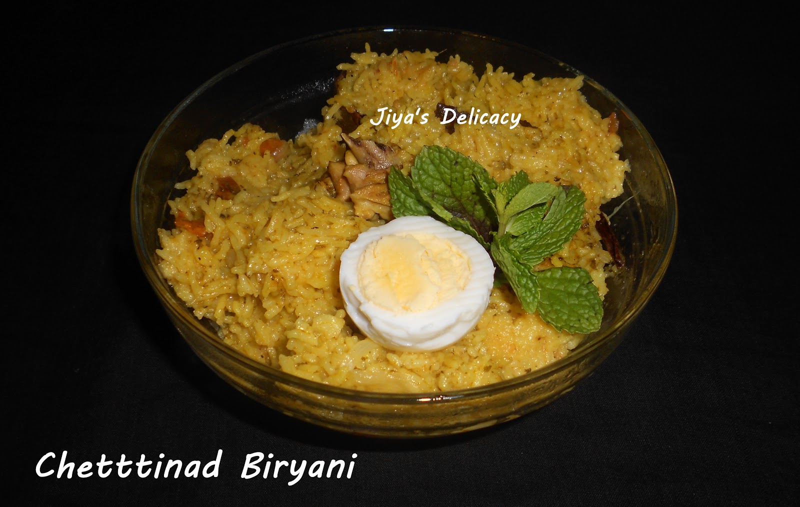 Jiya's Delicacy: Chettinad Chicken Biryani