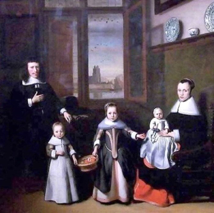 It's About Time: 1600s Families portrayed indoors