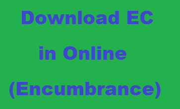 Download Encumbrance Certificate (EC) in online-how to download EC ...