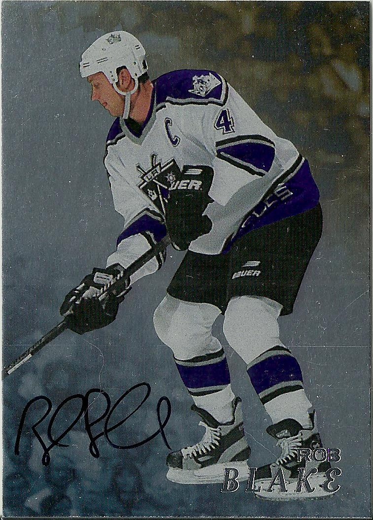 Hell's Valuable Collectibles: Rob Blake Autograph Card