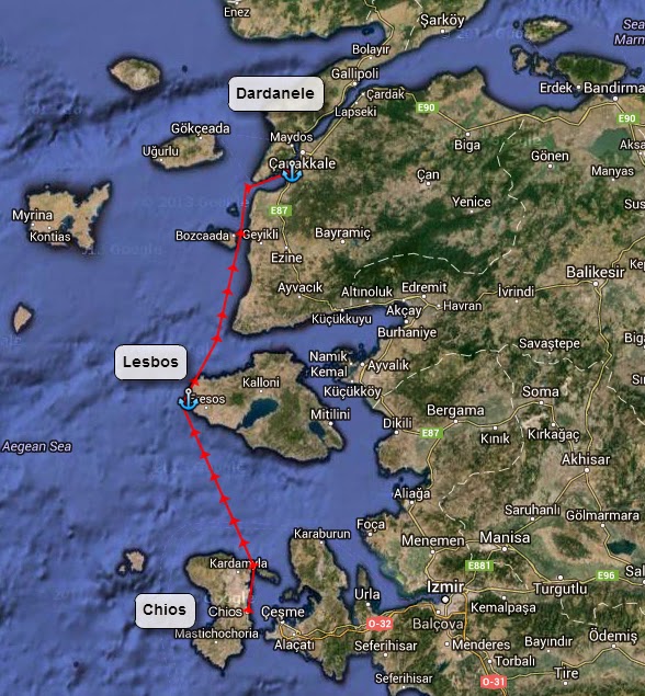 DRUMURILE MELE: Prin Dardanele si Bosfor, spre casa