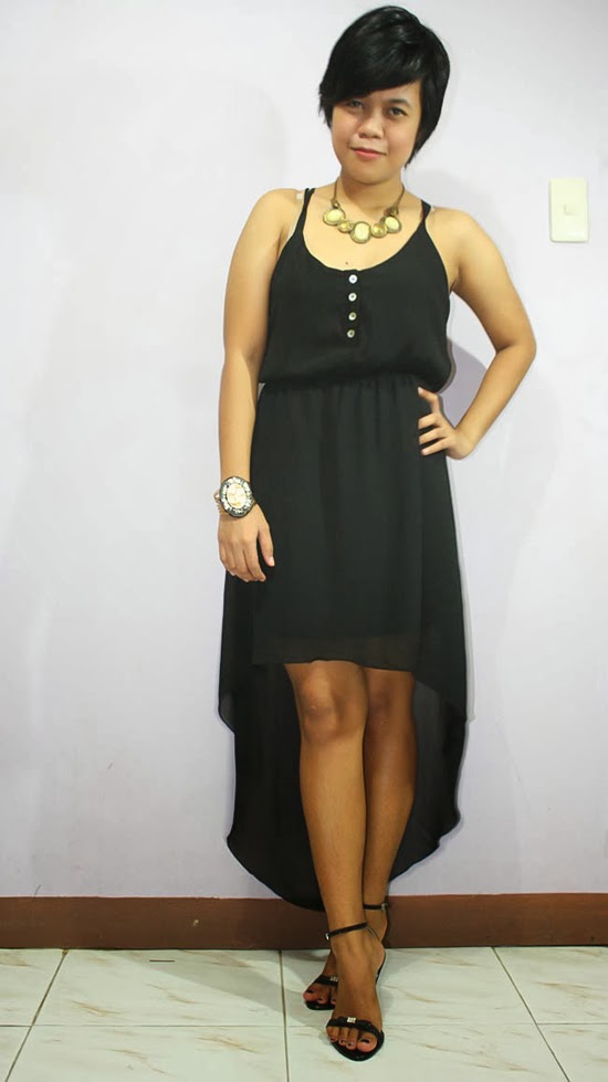 My Fashion Felicity: Black Mullet Dress