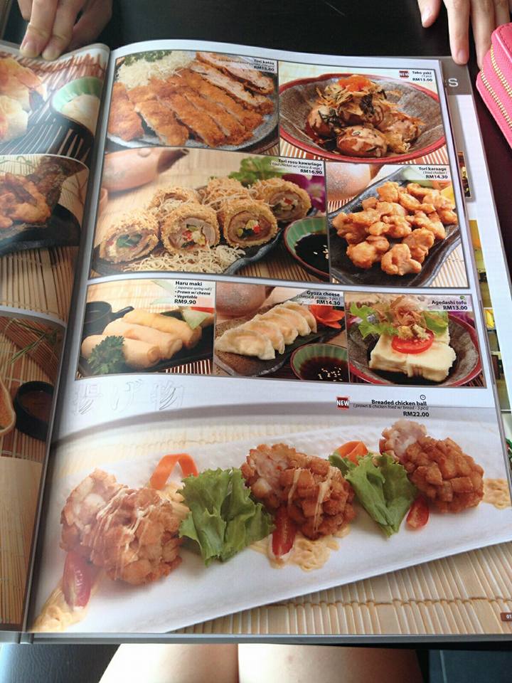 Excapade Sushi Miri Menu Price and Reservation Contact No - Miri Food ...