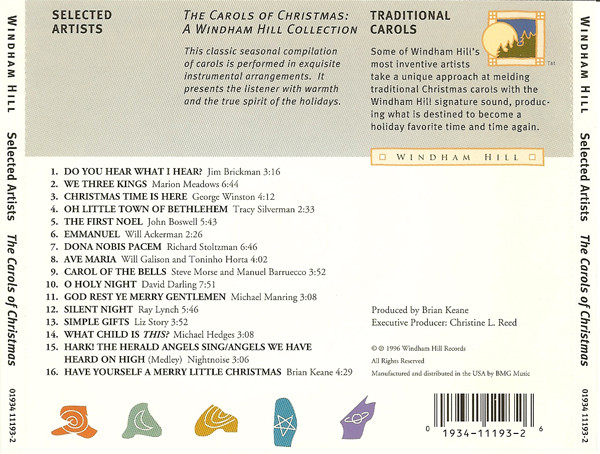 La Huerta de Fulcano: Various Artist - The Carols Of Christmas - A ...