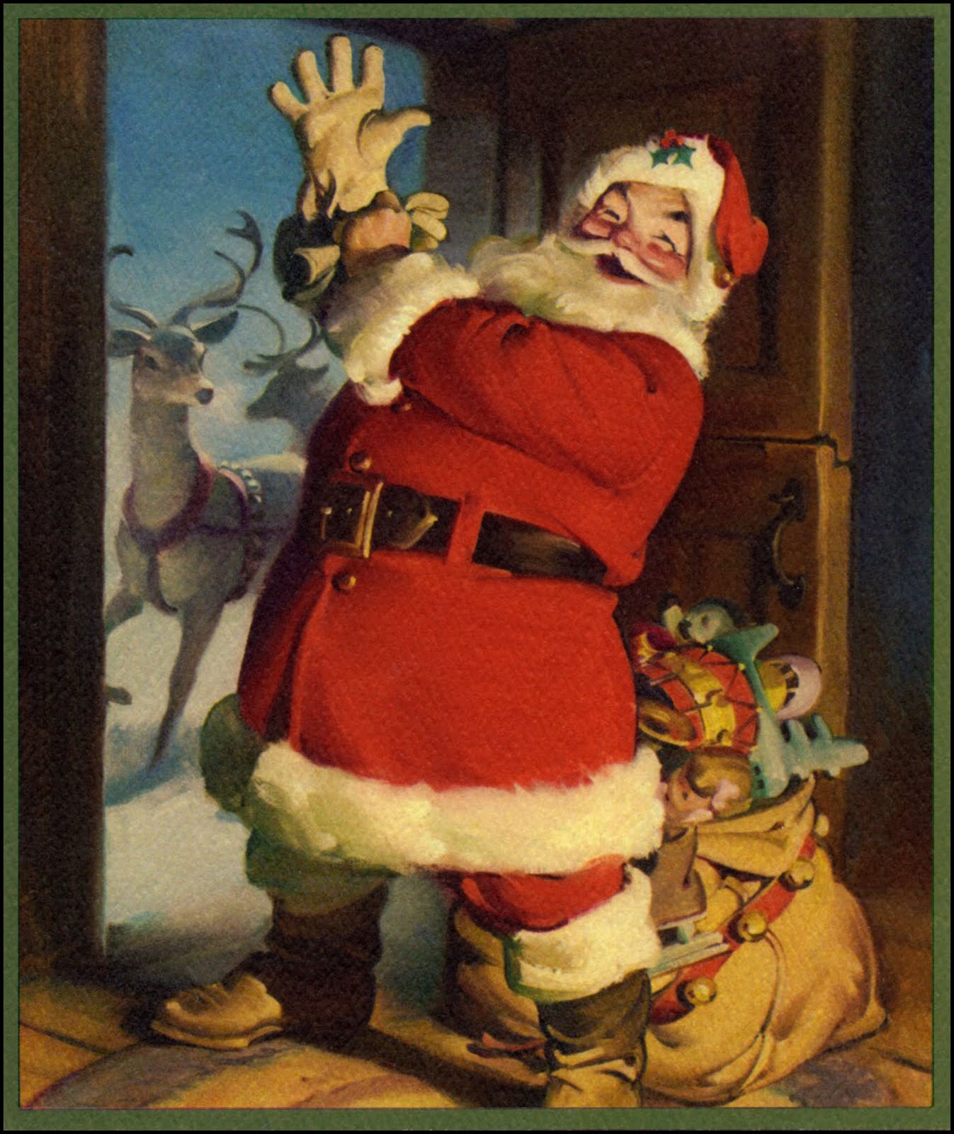 Daily Window On A World Of Wonder: Haddon Sundblom Santa