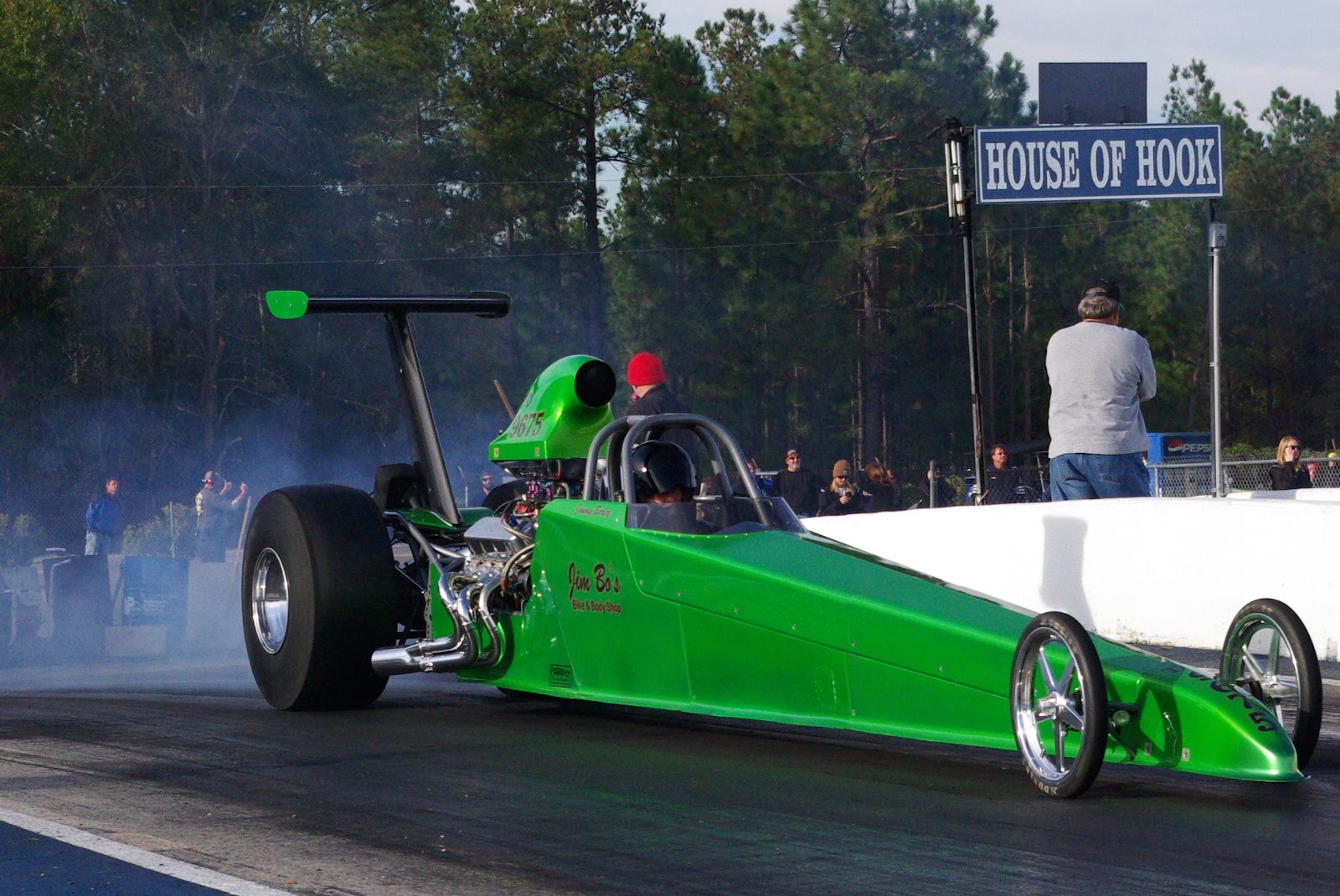 Fast Shutter: JIMMY BERLEYS BEAUTIFUL ((GREEN)) DRAGSTER AT CAROLINA ...